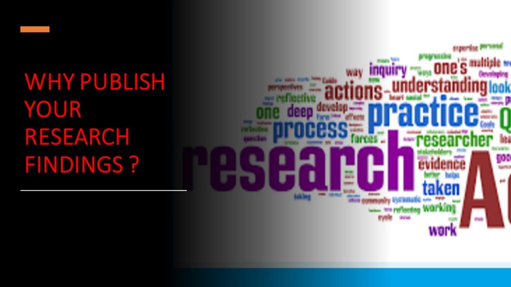 Why Publish Your Research Findings? - TIIKM Blog